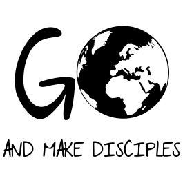 Go and Make Disciples Christian T-Shirt Design – Faith-Based SVG & Iron ...