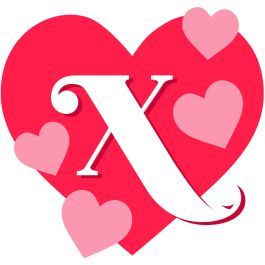 Heart Letter B|D-1244418