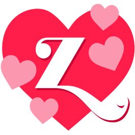 Heart Letter Z|D-1244449