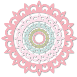 Nested Spring Sunburst Rings|D-1261403