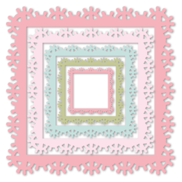 Nested Spring Lace Frames 1|D-1262540