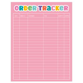 Order Tracker Printable