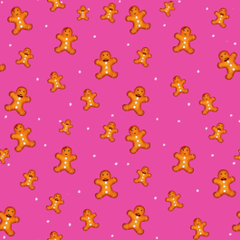 Christmas Gingerbread - Pink|D-1235920