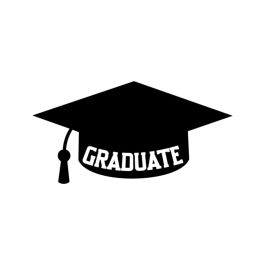 Graduation Cap Hat Grad Uni|D-1250829