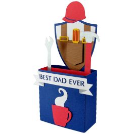 Best DIY Dad Ever Crest Card-in-a-Box