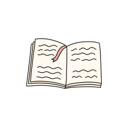 vintage open book journal sticker|D-1238449