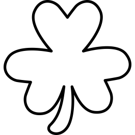Shamrock Outline|D-1246972
