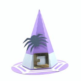halloween witch hat box