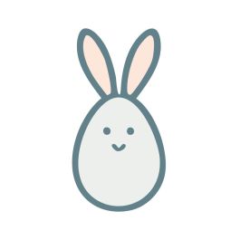 EASTER BUNNY | RABBIT SVG|D-1257235