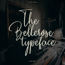 The Bellerose Typeface Font|D-1240276