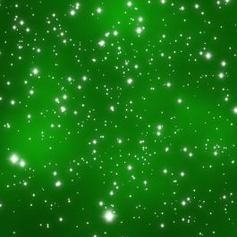 Green Starlight Glow Background Pattern