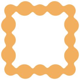 Wavy Square Frame