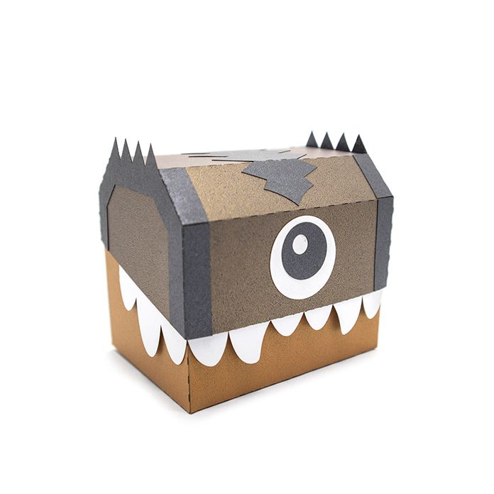 Mimic The Treasure Chest Candy Box for Halloween|D-1227769