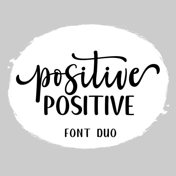 Positive Font Duo|D-1229960