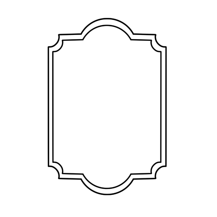 Fancy double frame|D-1247738