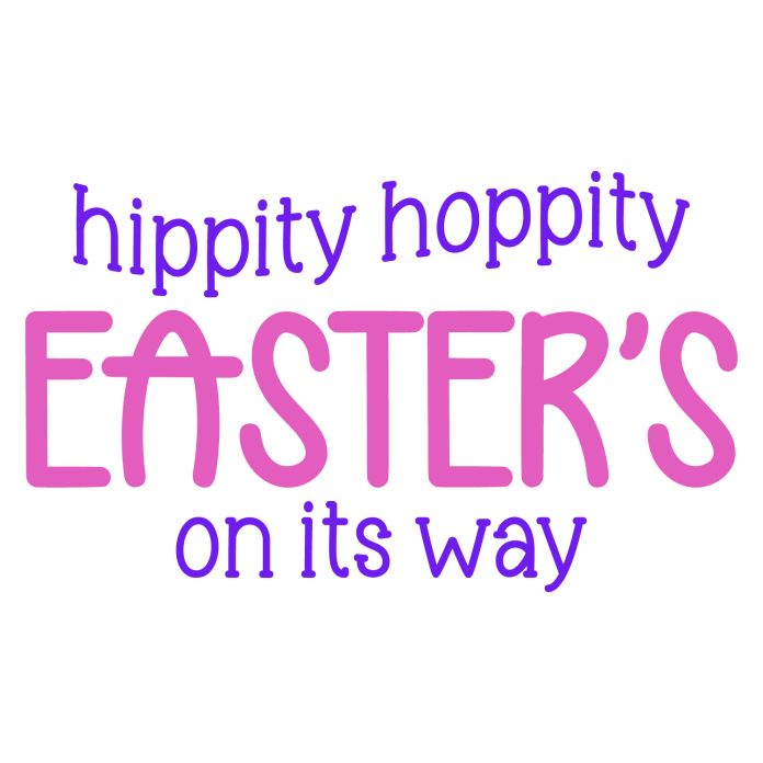 Hippity Hoppity Easter's on its Way Sentiment|D-1257989