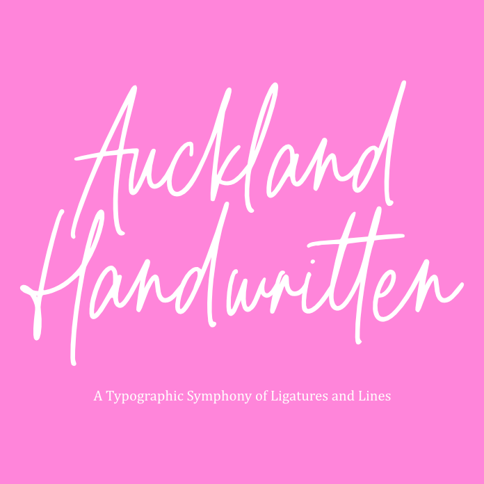 Auckland Handwritten Font|D-1240280