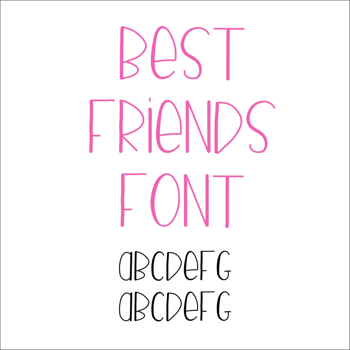 Best Friends Font