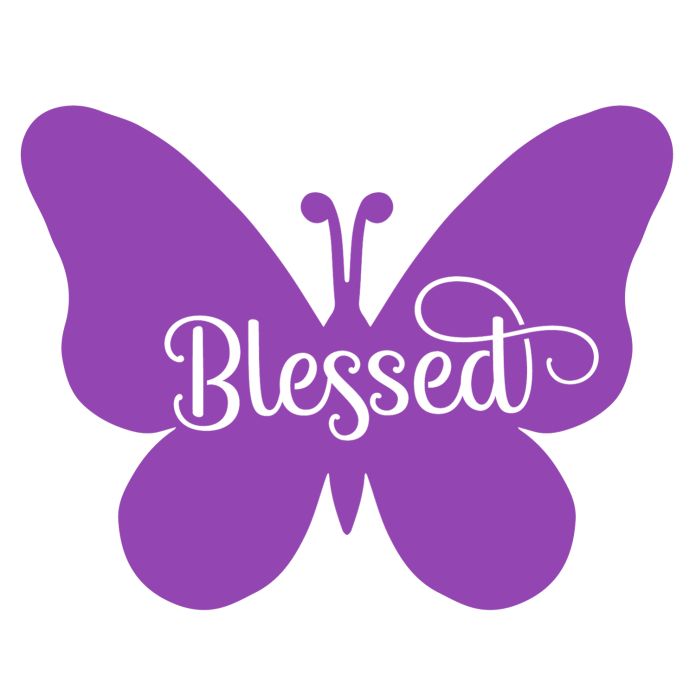 Blessed Butterfly Word