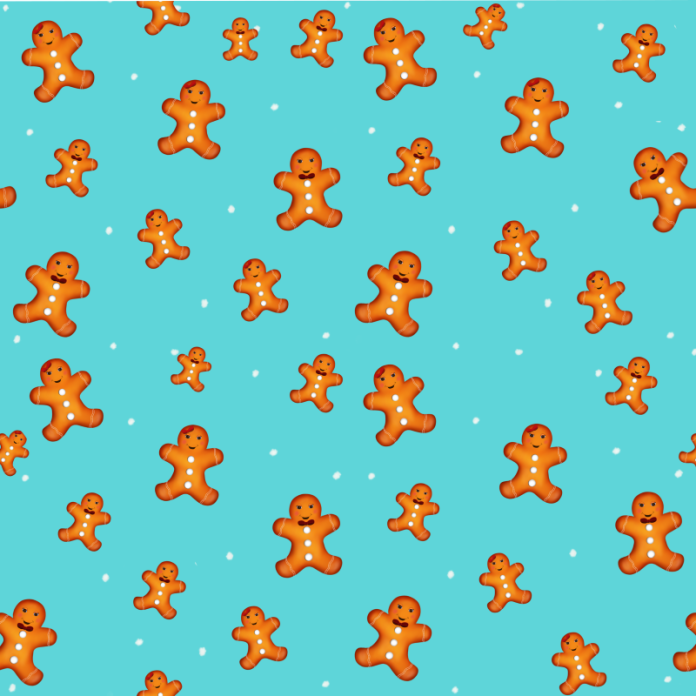 Christmas Gingerbread - Blue|D-1235919