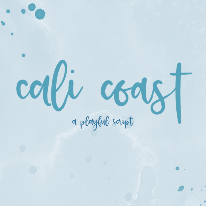 Cali Coast Script Font