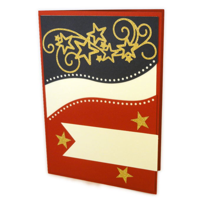 Card Stars Swoosh Path