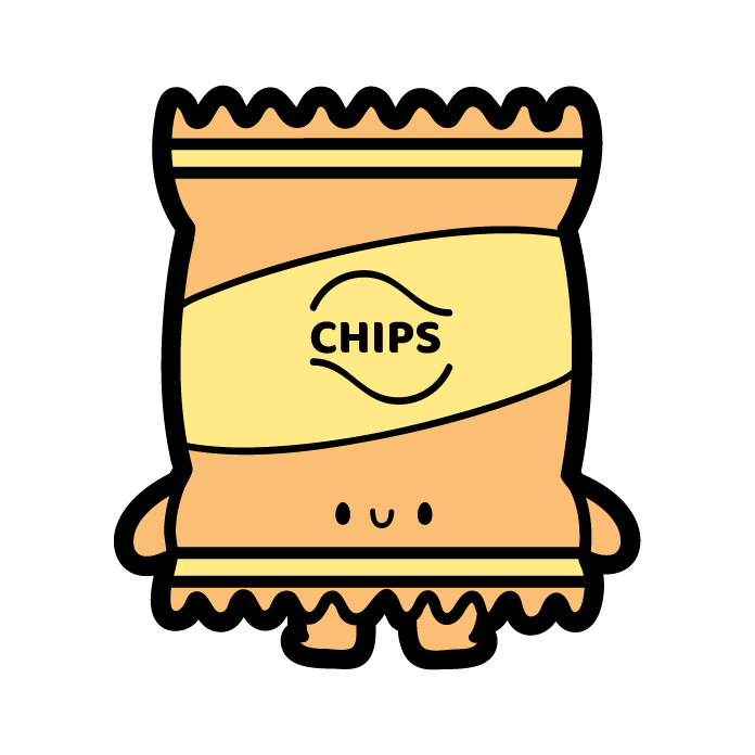 chibi chip bag |D-1251043