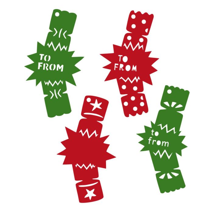 Christmas cracker gift tags|D-1258696