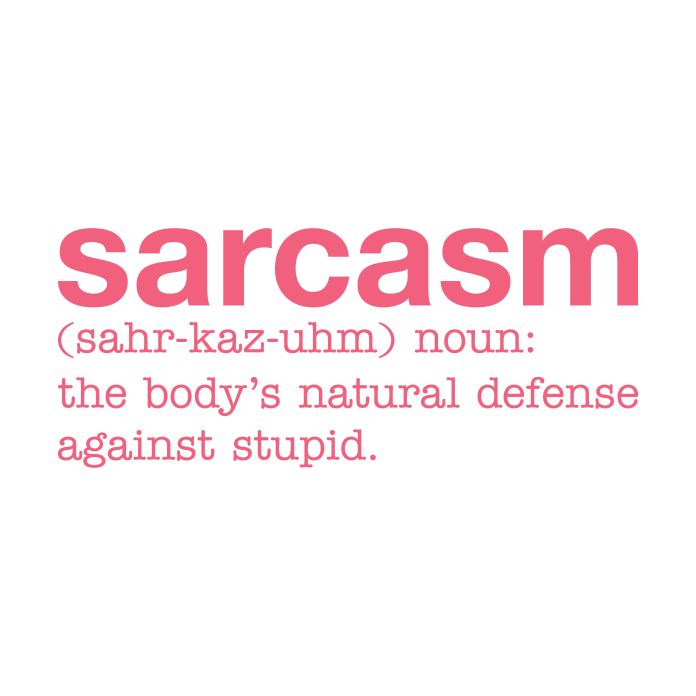 Sarcasm definition