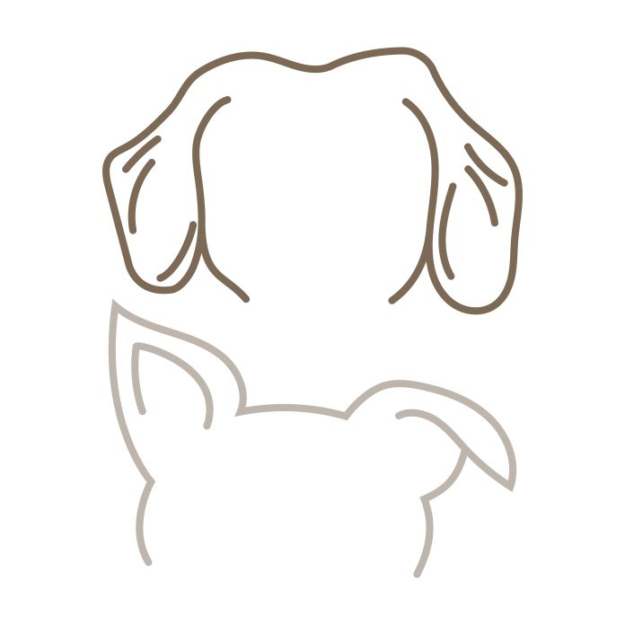 Dog Head Outline 1