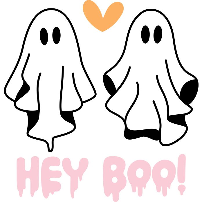 Hey Boo Ghosts