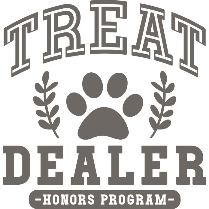 Treat Dealer Honors Program Pet Paw|Silhouette Design Store