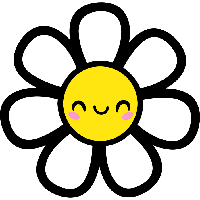 cute happy daisy