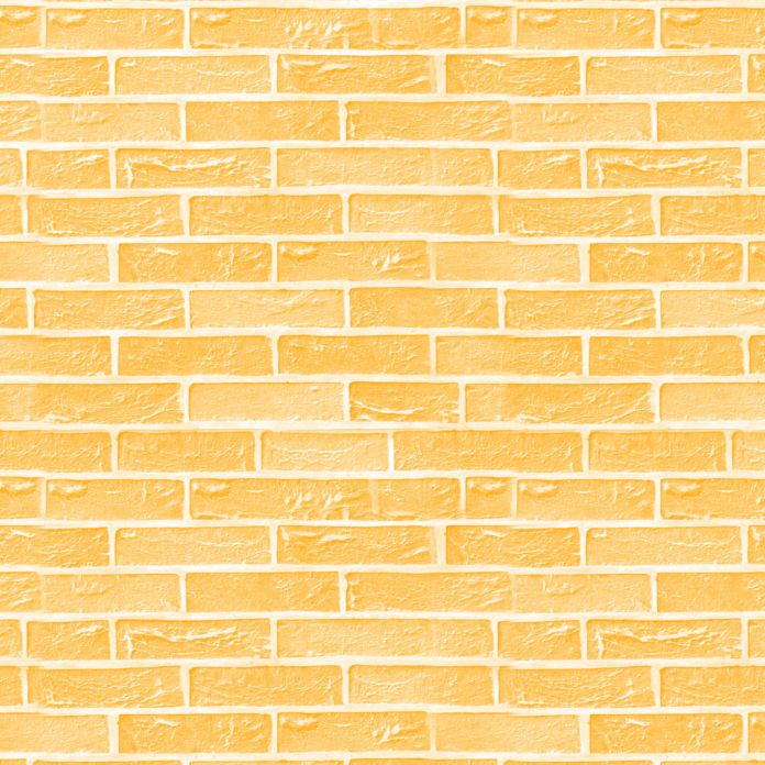 Yellow Brick Background Pattern