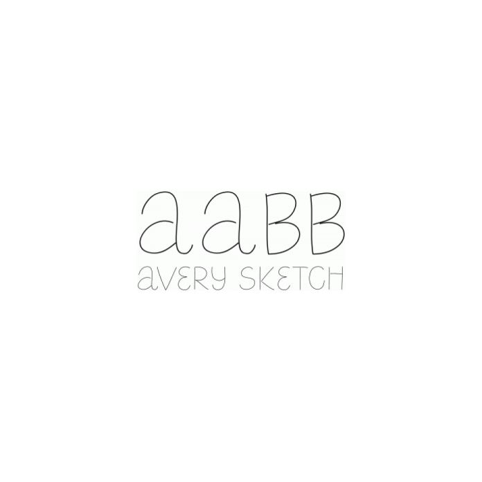 avery sketch font