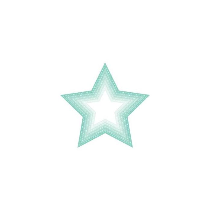 nested stitched star frames