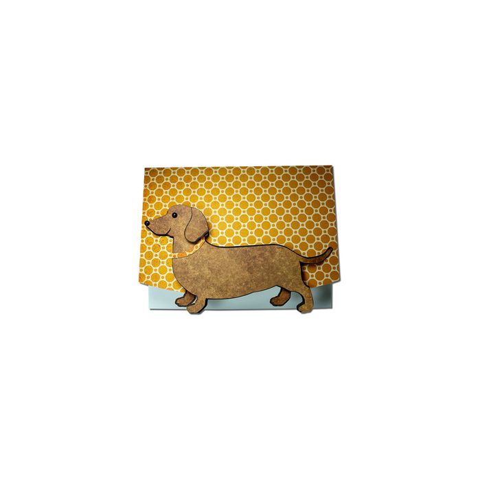 weenie dog card