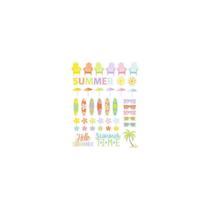 summer-beach stickers