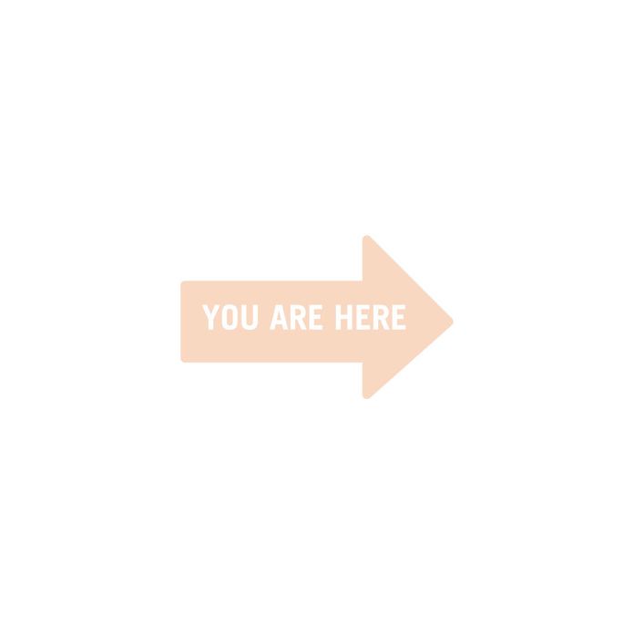 you are here arrow