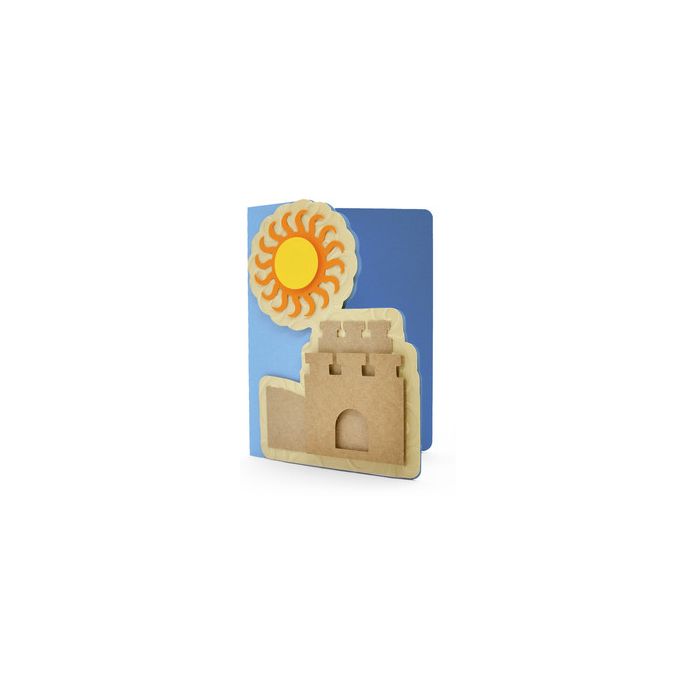 sand castle card