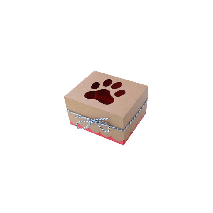 paw print box