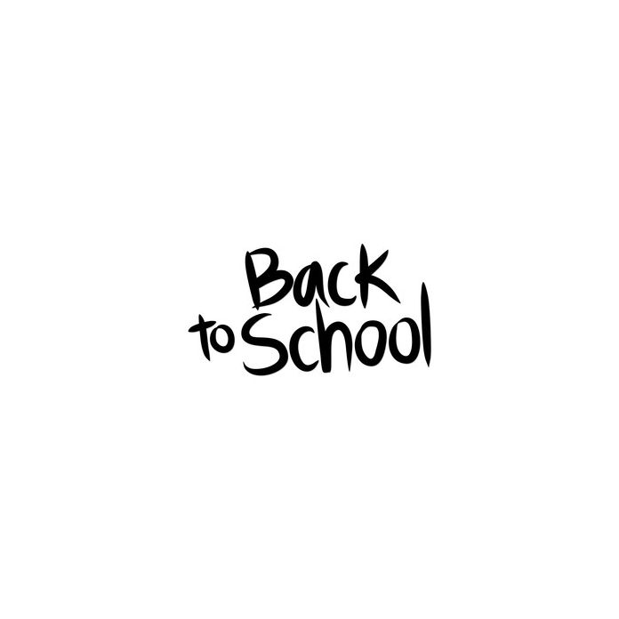 bak to school calligraphy
