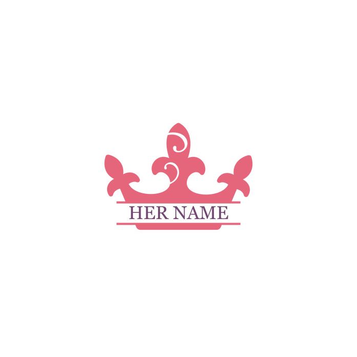 split label crown