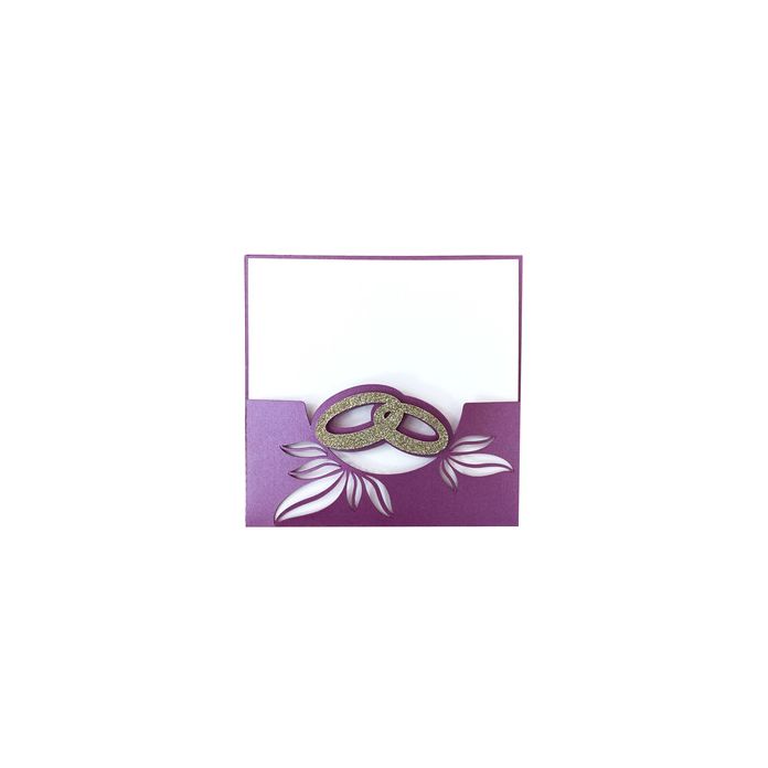 wedding rings card
