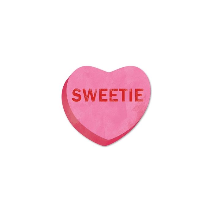 pink conversation heart