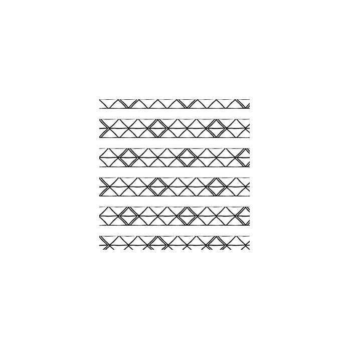 tribal triangle pattern