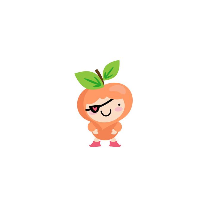 tutti frutti cutie peach