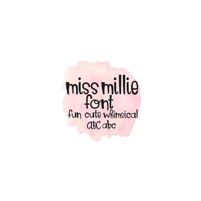 miss millie font