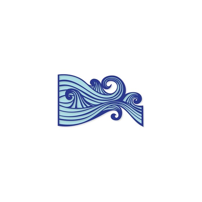 wave outline|19372