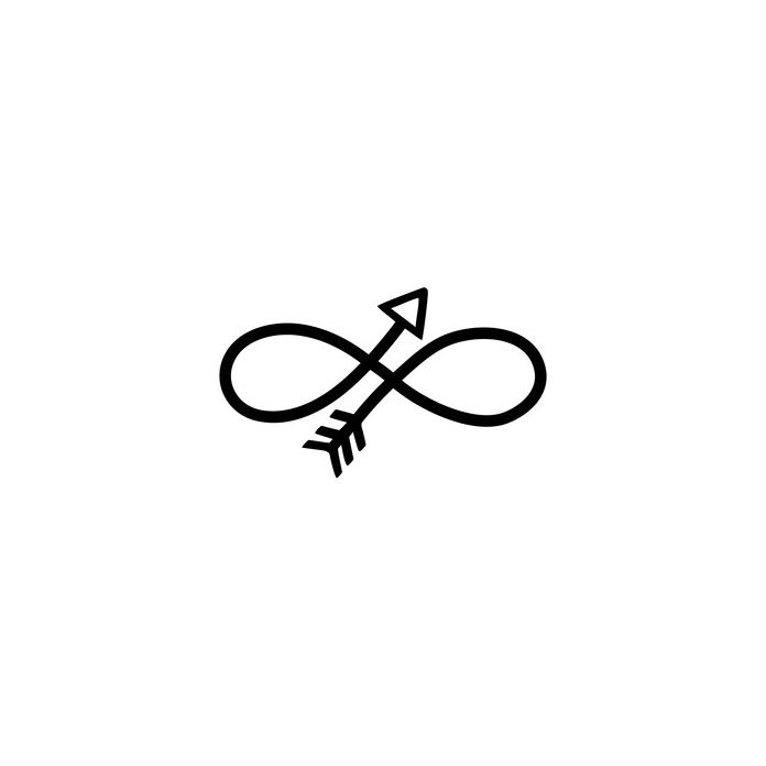 infinity arrow symbol